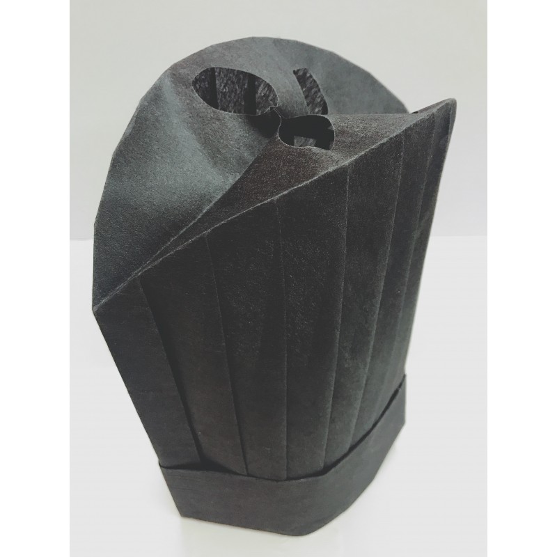 Non-Woven Chef Hat - 30cm (11.8'') / Black