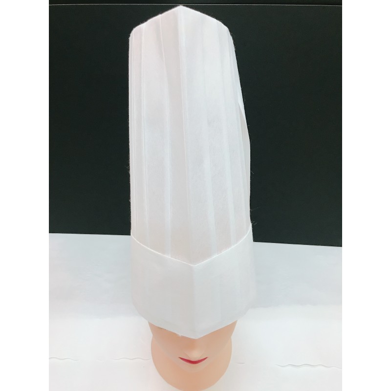 Flat Top Non-Woven Chef Hat